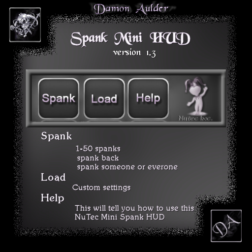 Second Life Marketplace Nutec Spank Hud